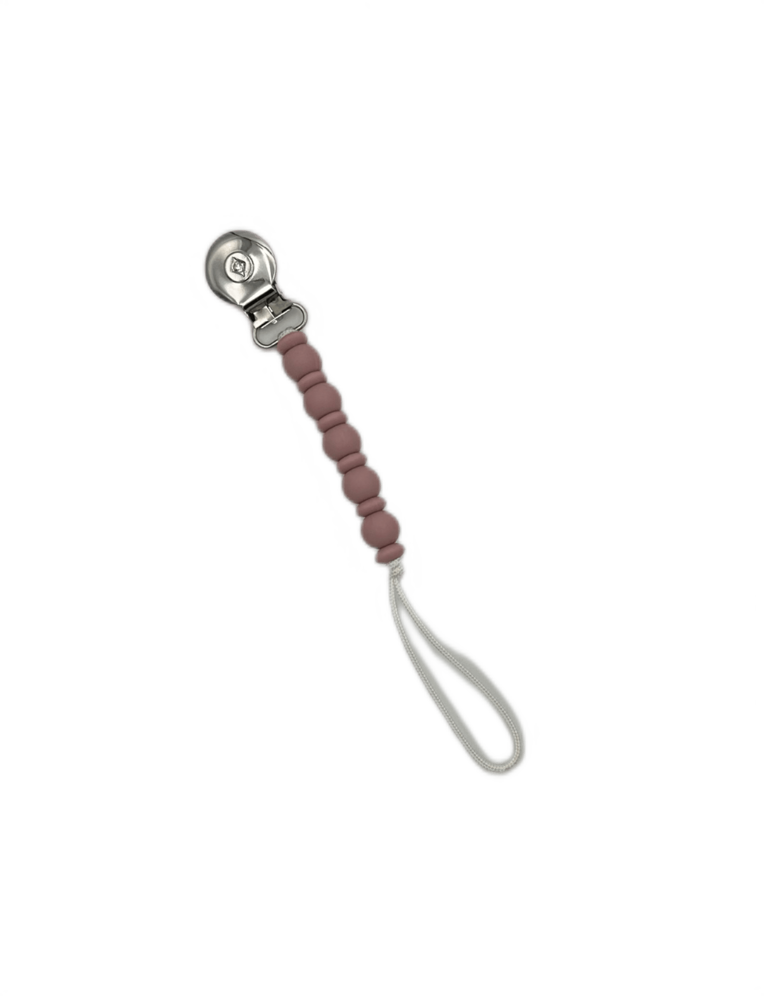 Crystal Dreams Basic Silicone Pacifier Clip - Mauve – Infantinibaby